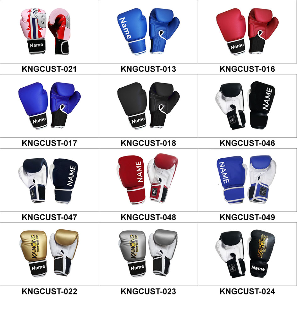 Personalised Custom Boxing Gloves | MuayThaiArt.com